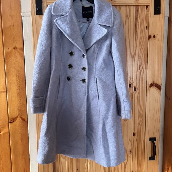 Ivanka Trump | Jackets & Coats | Light Blue Ivanka Trump Pea Coat | Poshmark